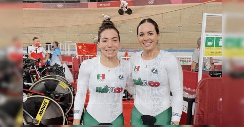 Hoy Tamaulipas - Daniela Gaxiola se mete a cuartos de final en la prueba de keirin en Tokio 2020