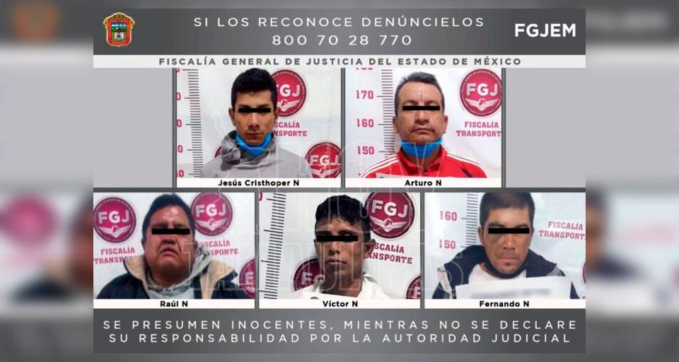 Hoy Tamaulipas - Vinculan a proceso a cinco sujetos por robo con violencia en transporte publico ...