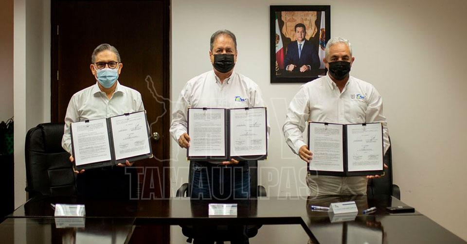 Hoy Tamaulipas - Educacion en Tamaulipas Firman convenio de colaboracion SET - Universidad La ...