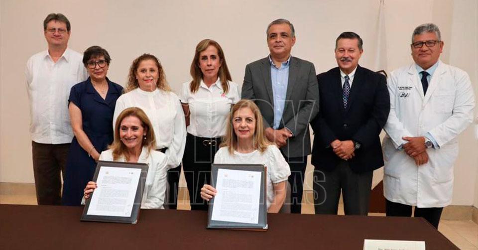 Hoy Tamaulipas - Tamaulipas Firma convenio de colaboracion DIF Tampico con IEST