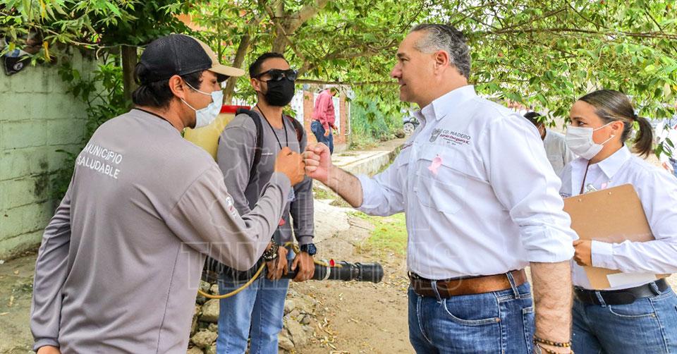 Hoy Tamaulipas - Tamaulipas Redoblan esfuerzos para combatir al dengue en Ciudad Madero