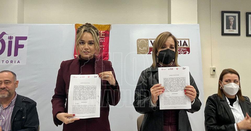 Hoy Tamaulipas - Tamaulipas Firman ITACE y DIF Victoria convenio de colaboracion