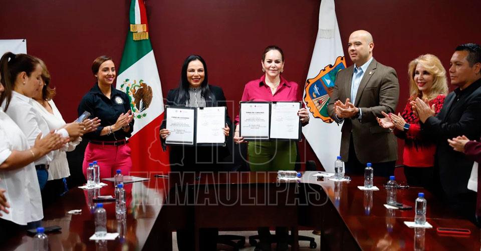 Hoy Tamaulipas - Tamaulipas Estado y municipio de Nuevo Laredo firman acuerdo para fortalecer el ...