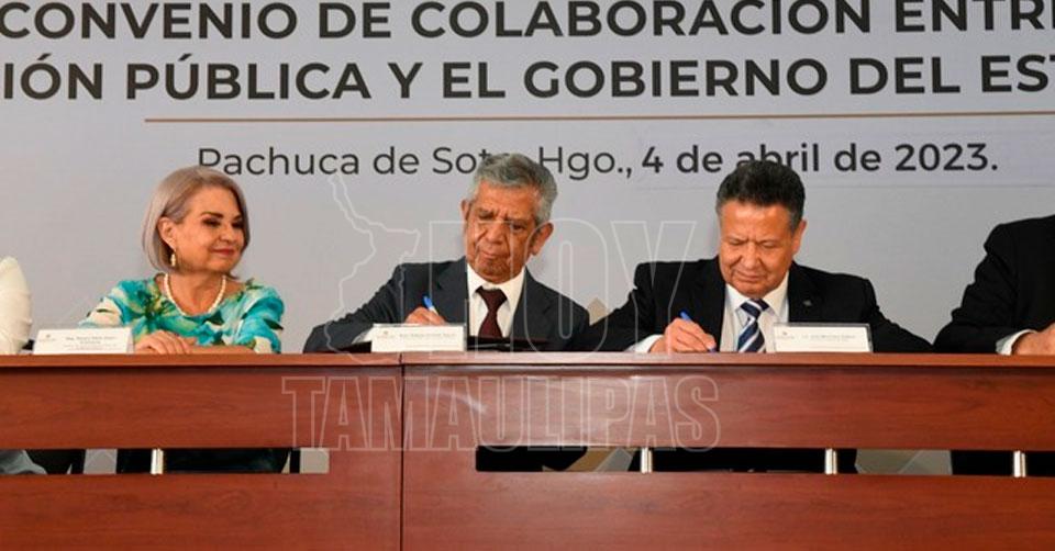 Hoy Tamaulipas - Gobierno del Estado de Hidalgo y SFP firman convenio para fortalecer el ...