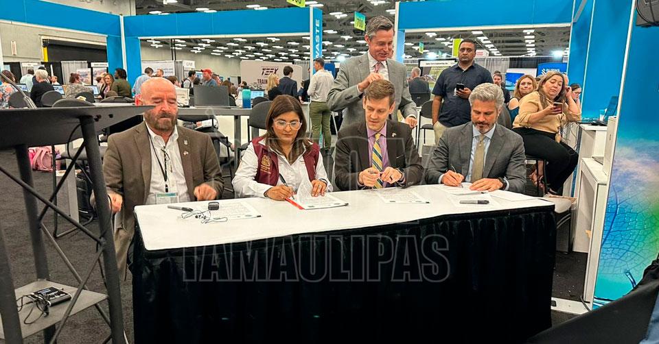 Hoy Tamaulipas - Tamaulipas Firman Memorandum de Cooperacion Gobiernos de Texas y Tamaulipas