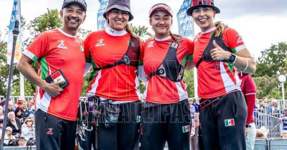 Hoy Tamaulipas - Mexico consigue plazas a Paris 2024 y subcampeonato en Mundial de Tiro con Arco