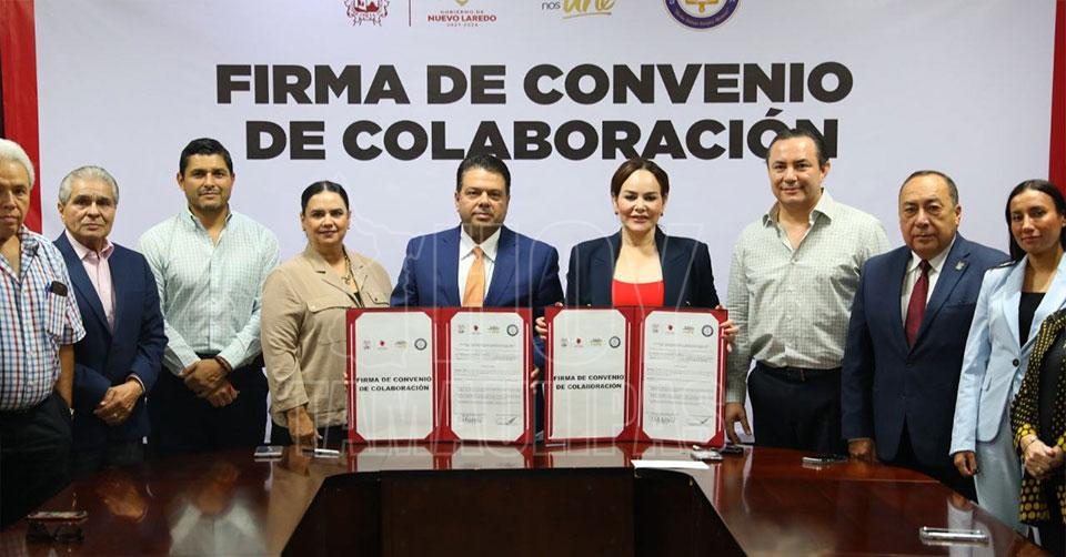 Hoy Tamaulipas - Tamaulipas Firman gobierno de Nuevo Laredo y Colegio de Notarios convenio de ...