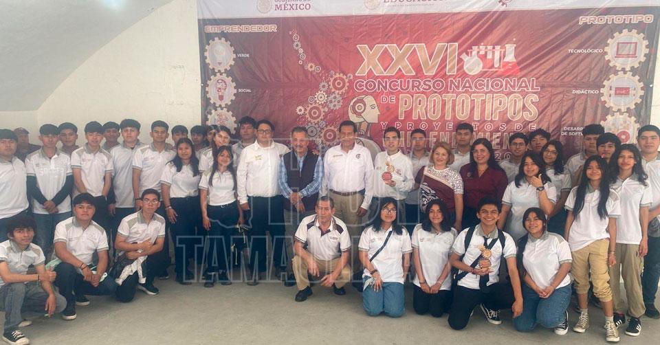 Hoy Tamaulipas - Tamaulipas Conquista el Cbtis 135 el bicampeonato en Prototipos y Proyectos de ...