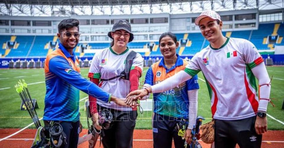Hoy Tamaulipas - Equipos mixtos tiraran por bronce en Copa del Mundo de Tiro con Arco