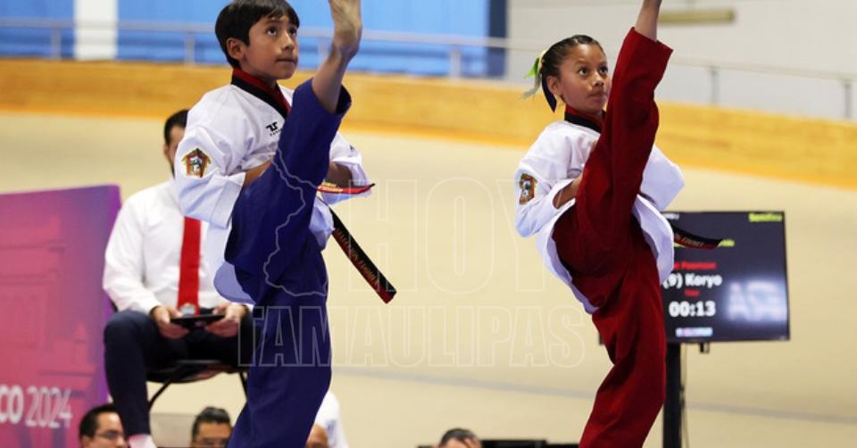 Hoy Tamaulipas - Cinco estados se reparten las primeras medallas en taekwondo