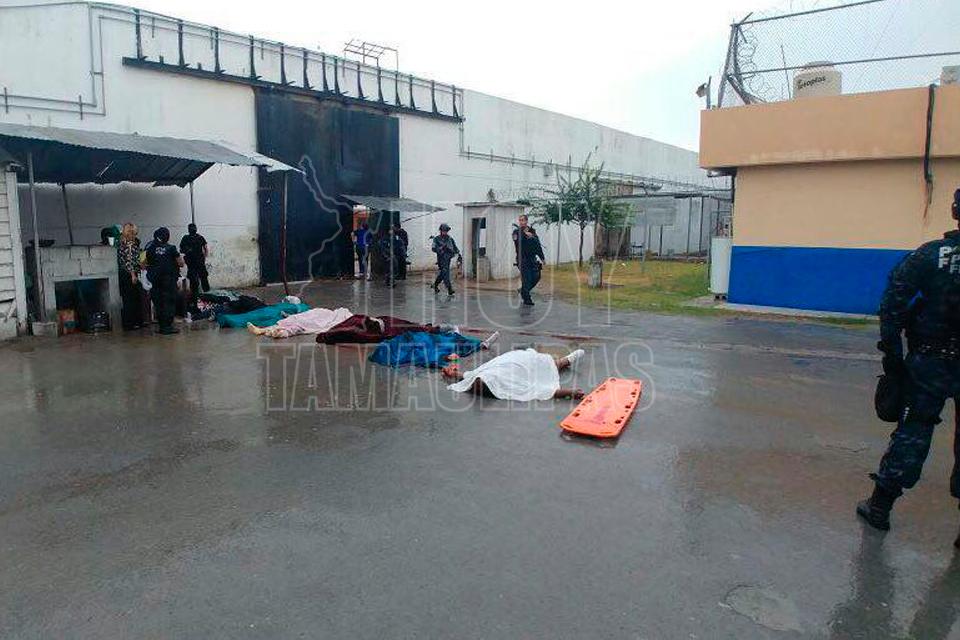 Hoy Tamaulipas - Nueve muertos y 11 heridos deja rinia en Penal de Reynosa