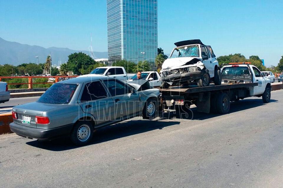 Galeria Fotografica: Un muerto y 7 heridos deja choque en Ciudad Victoria