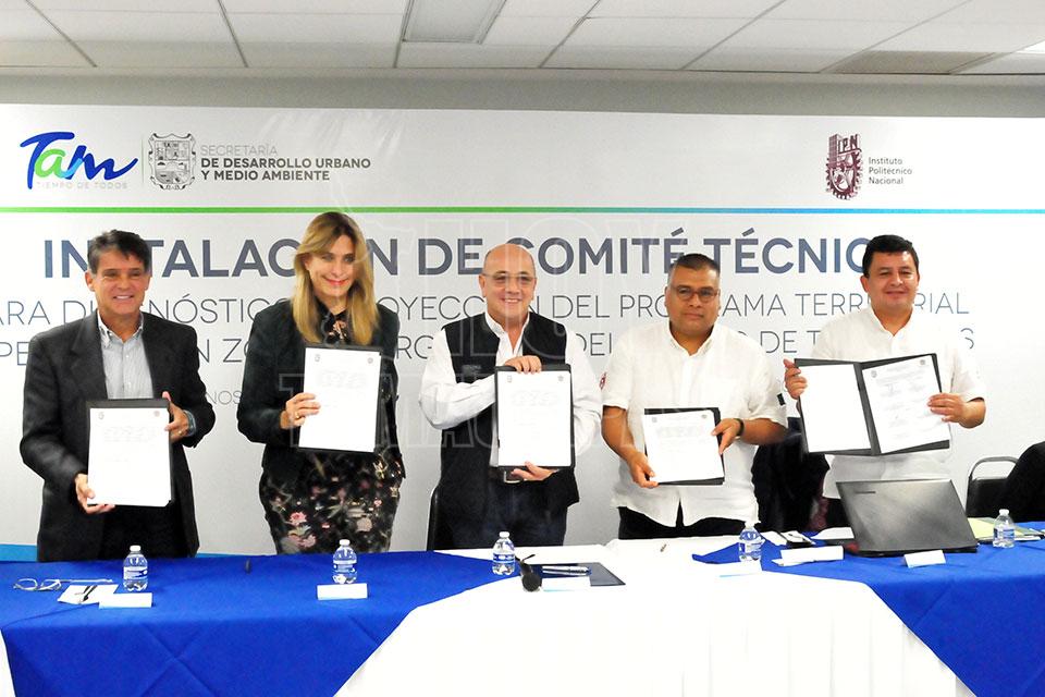 Hoy Tamaulipas - Firman convenio de colaboracion para el desarrollo urbano en Reynosa